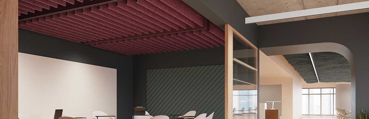 Seem 1 Acoustic Louver Direct/Indirect ASM1CBS | Focal Point Lights